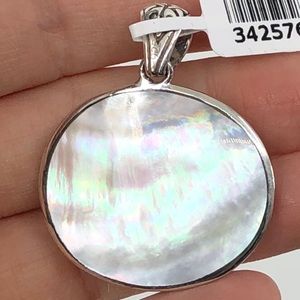 Hand Crafted | Jewelry | 925 Reversible Medallion Dragon On A White ...